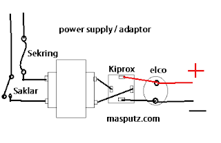 Skema Rangkaian Power Supply (Adaptor) Sederhana - Masputz.com