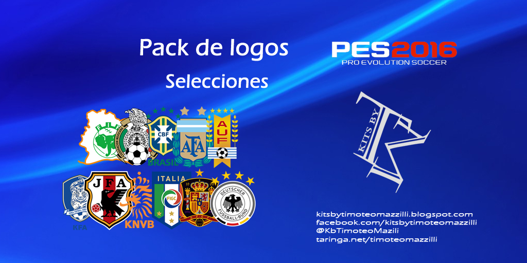 Kits by timoteomazzilli: Pack de logos PES2016