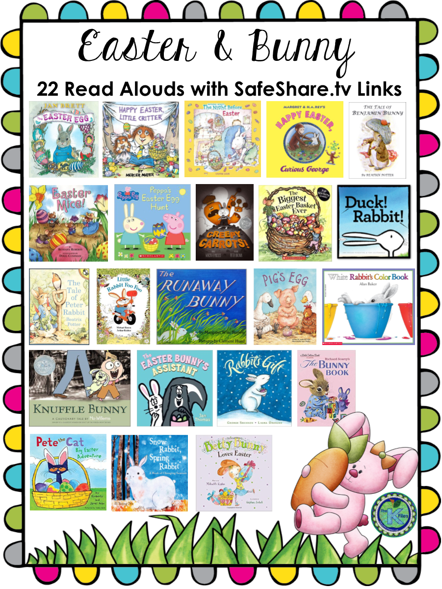 The K Files: NEW! Easter & Bunny Read Aloud Library