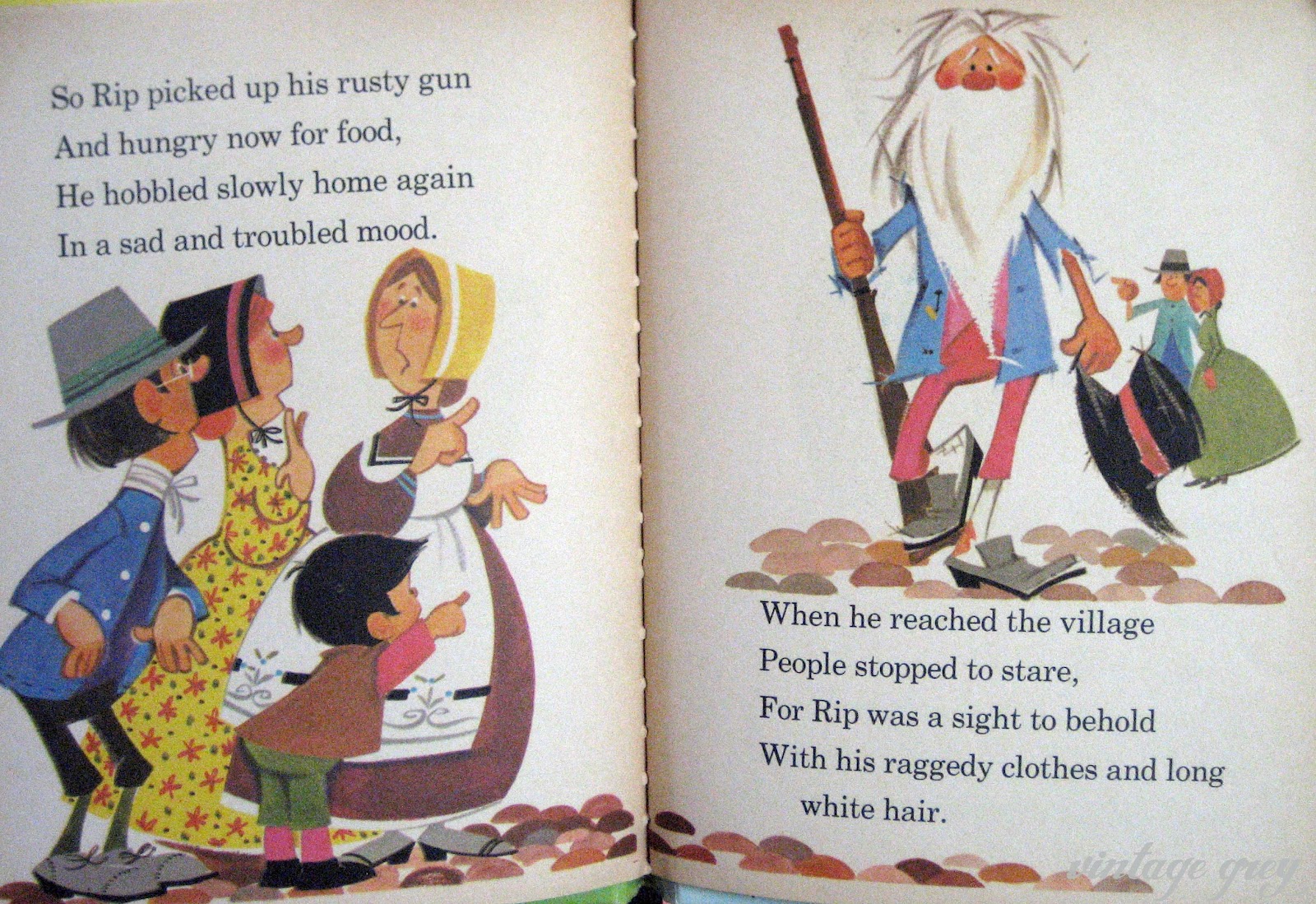 vintage grey: rip van winkle