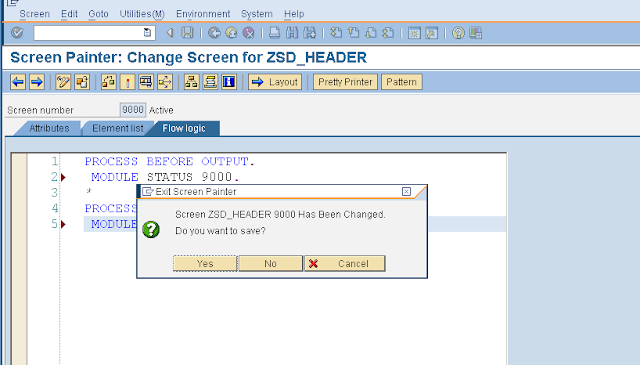 SAP TECH: Module pool programming using SE38