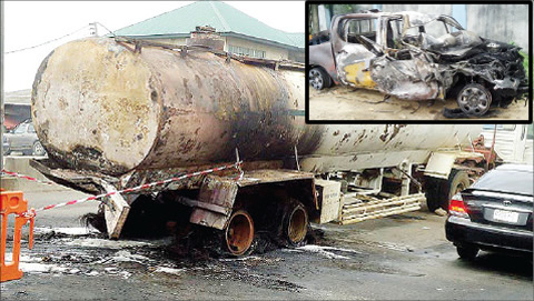 Petrol tanker crashes, spreads fire to Ebonyi village | Nigerian News ...