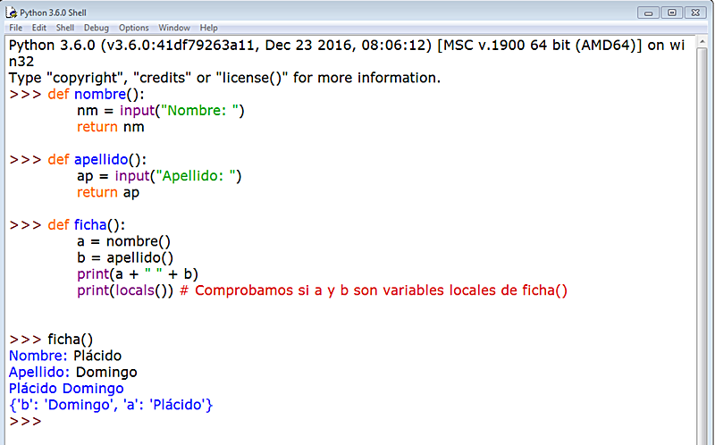 APRENDER A PROGRAMAR CON PYTHON: LOCALS(), GLOBALS() Y VARS()