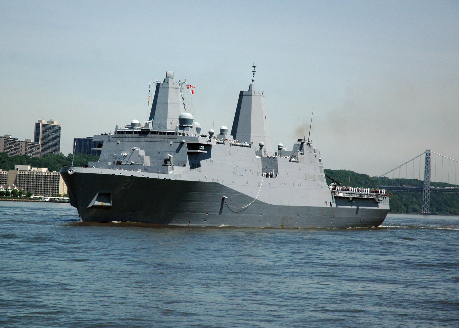 Naval Photos: USS New York (LPD 21)