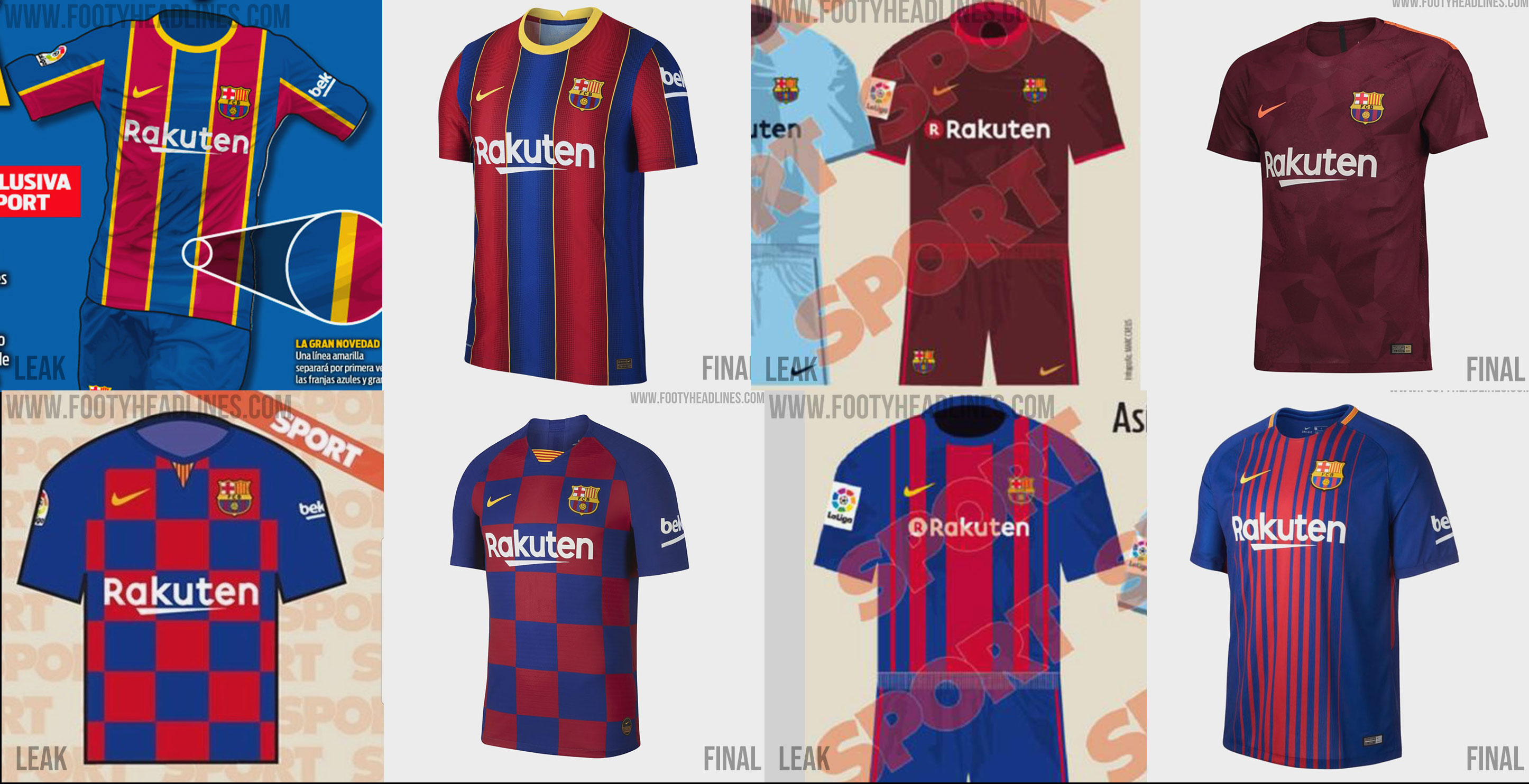 21-22 Kit Leaked - This Is How Accurate Barça's 9 Months Early Kit ...
