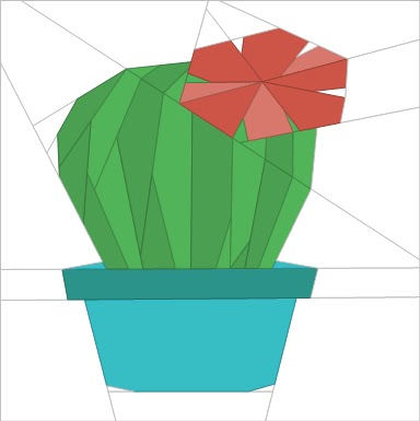 Quilt Art Design: December Bitty Block and Mystery Block