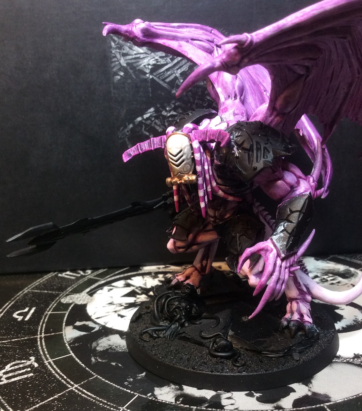 Tabletop Apocalypse: Slaanesh Daemon Prince WIP