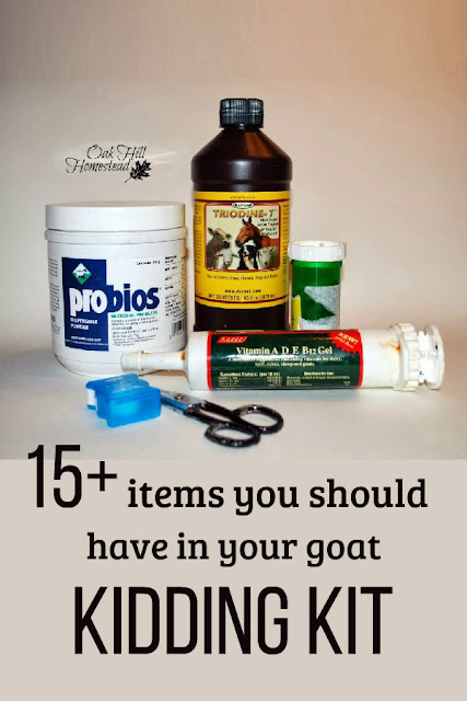 19 Important Items to Include in Your Goat Birthing Kit (Free Printable ...