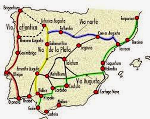 Hispania romana: Las calzadas romanas