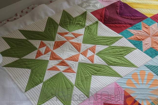 Piece N Quilt: Moda Modern Building Blocks Quilt - Custom Machine ...