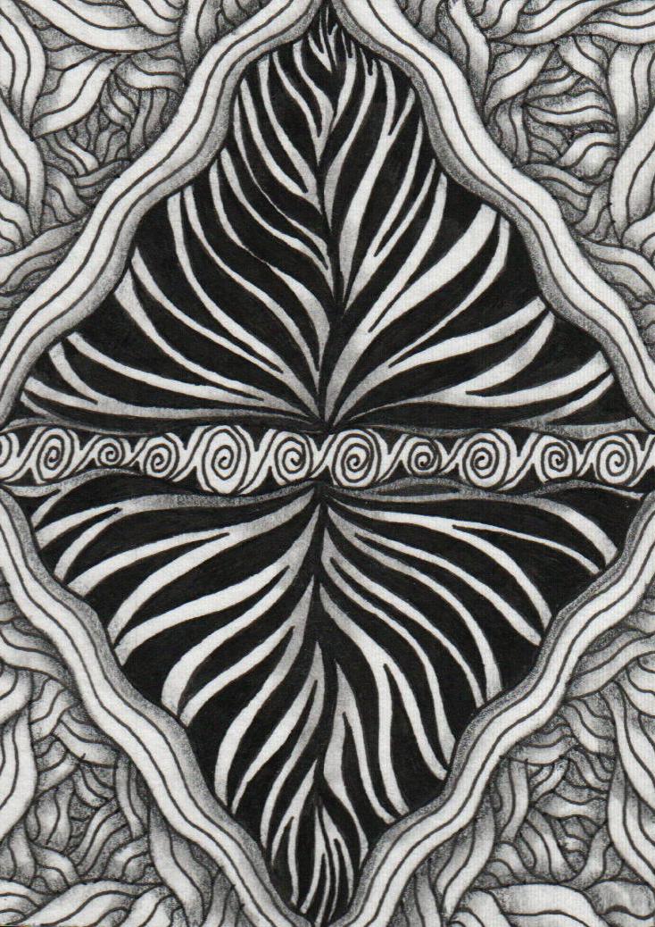 Creative Doodling with Judy West: More Trading Card Patterns