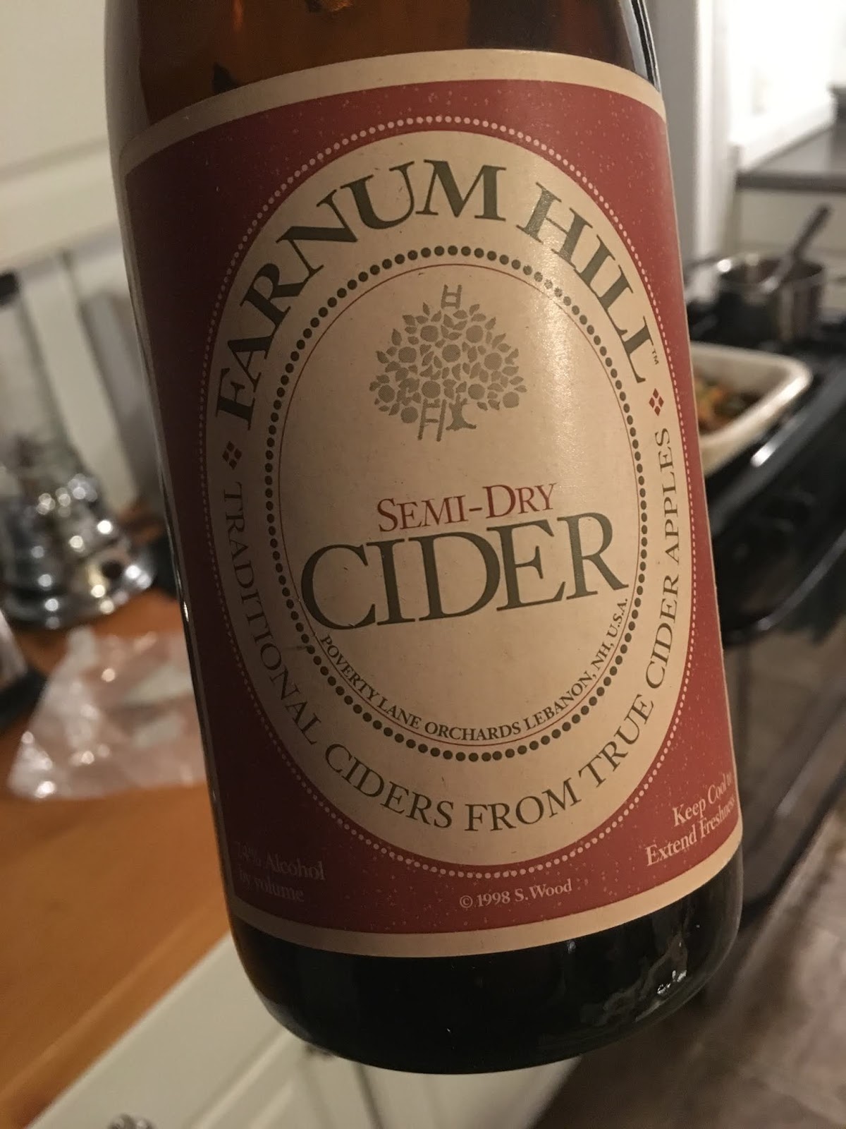 East Coast Wineries: CLASSIC! 10 Year Old Bottle of Farnum Hill Semi ...