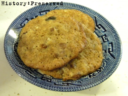 Historical Recipe: Mince Meat Cookies