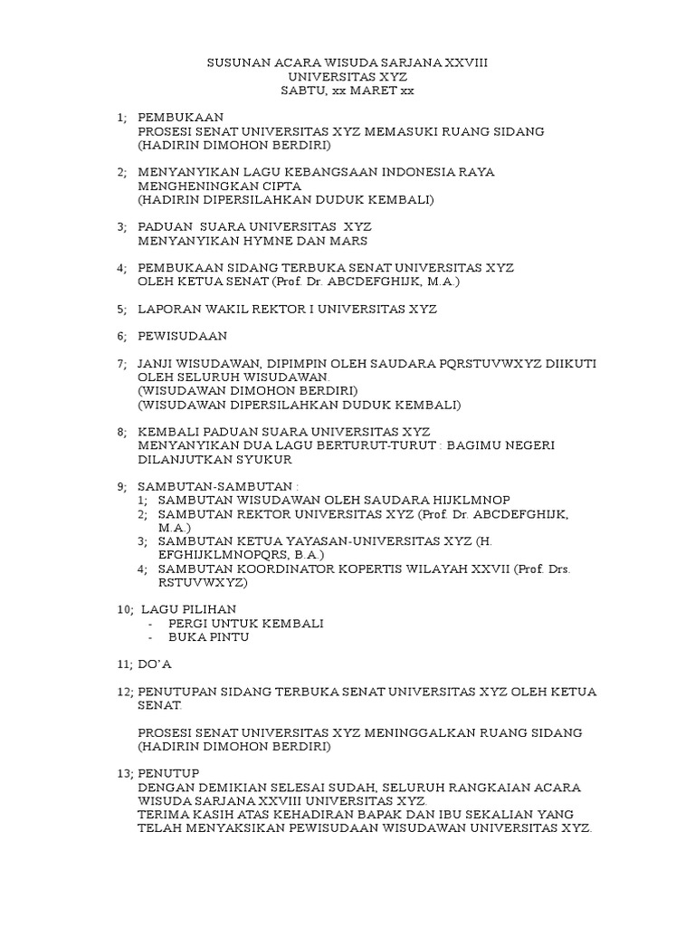 susunan acara lamaran - wood scribd indo