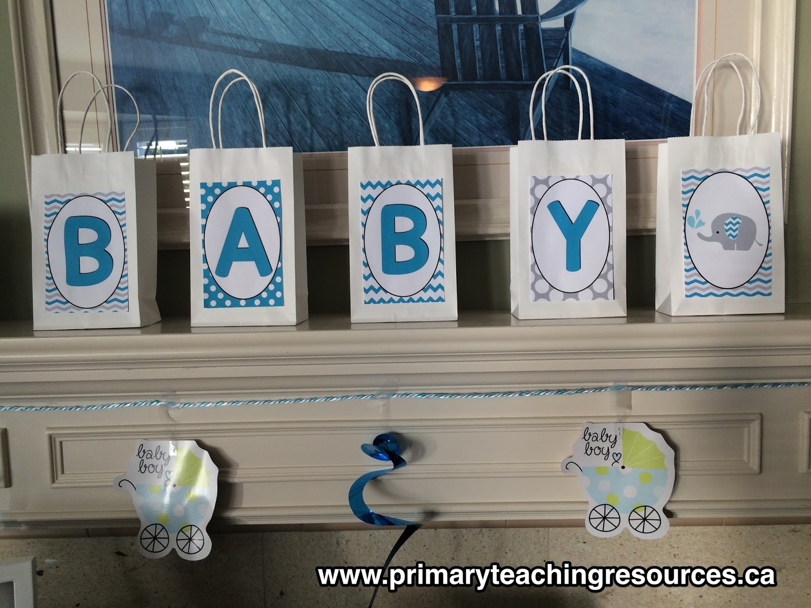 FREE Baby Shower Printables - Primary Teaching Resources