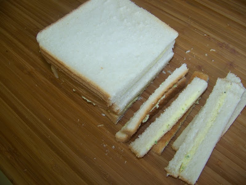 Kitchen Simmer: Tea Sandwich Series: Egg Salad Sandwiches