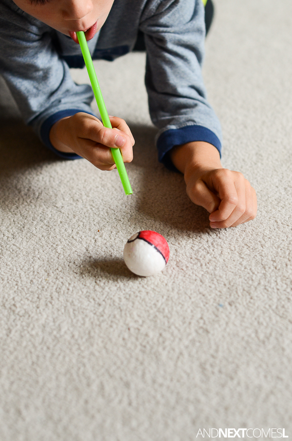Pokeball Oral Motor Races | And Next Comes L - Hyperlexia Resources
