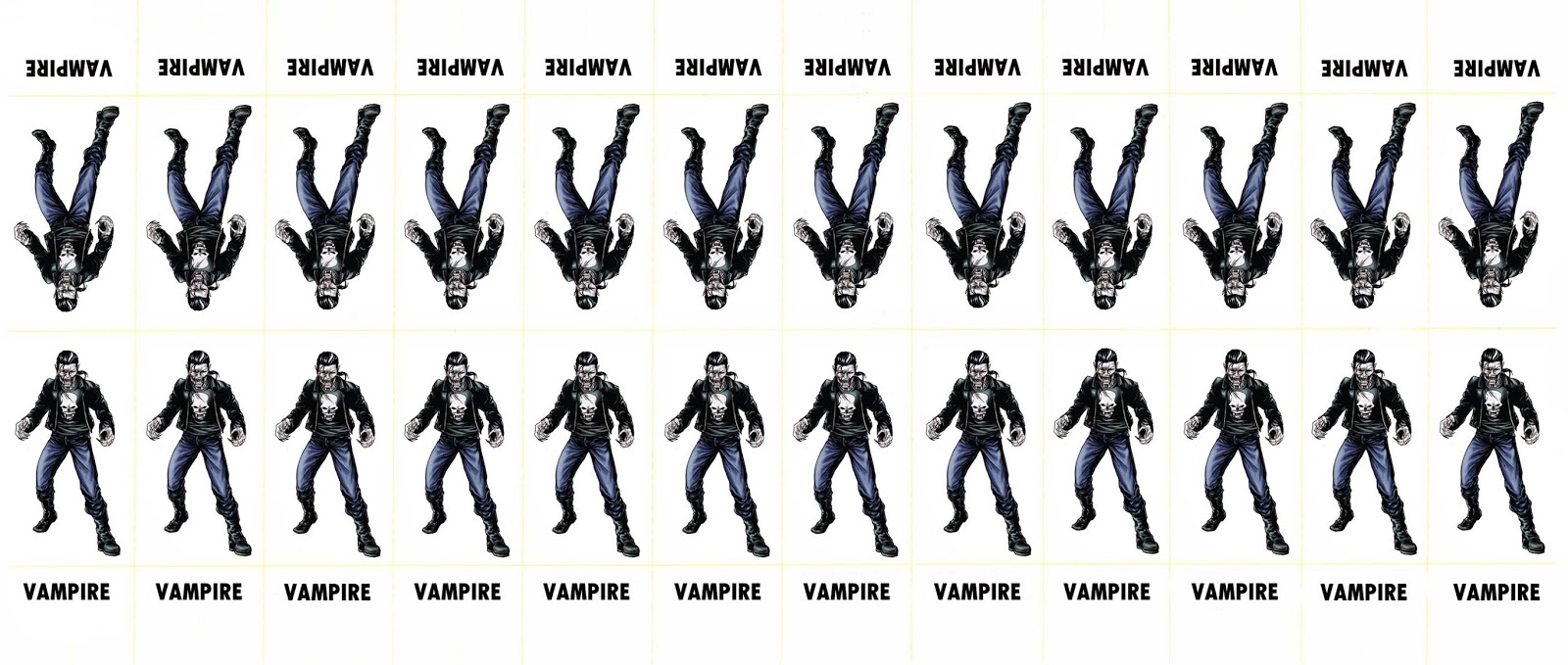 Chapter Unapproved: Paper Miniatures Horror #1