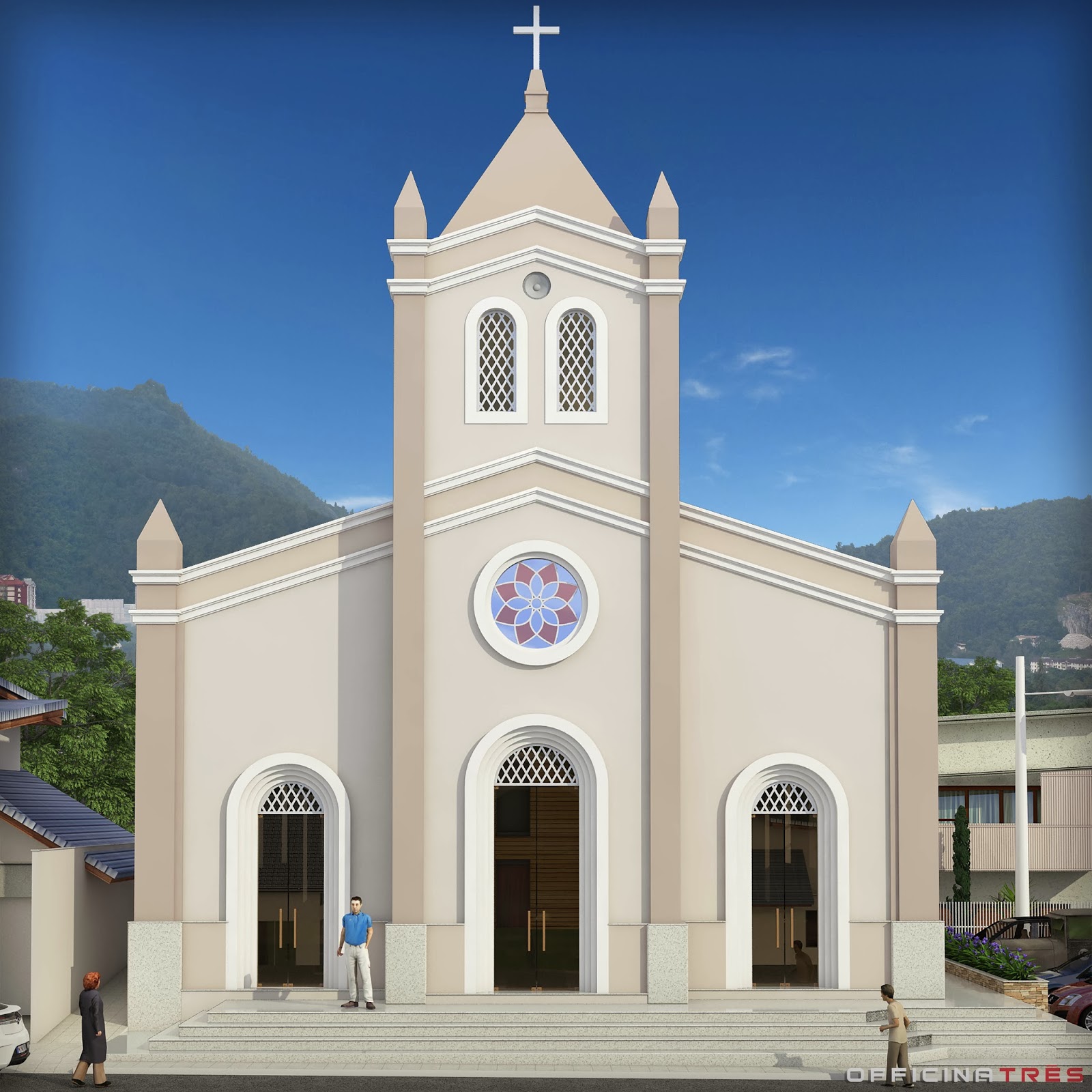 OfficinaTrês: Reforma de Igreja em Caputira