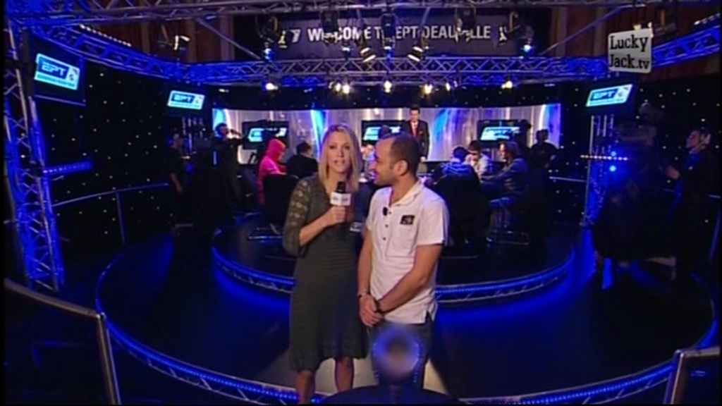 BELLES DU PETIT ECRAN: Michelle Orpe. EPT de Deauville
