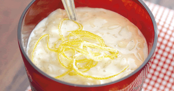 In en om die huis: Gekaramelliseerde sitrus-en-vanielje-ryspoeding