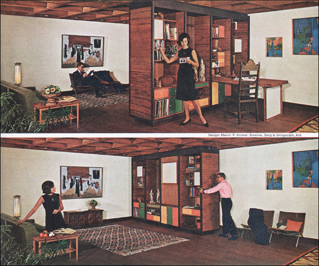 Eaton Square: {Interesting pictorial document of 60s Interior Design}