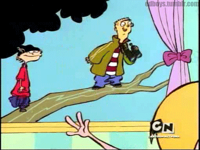 Ed Edd N Eddy Running Gif
