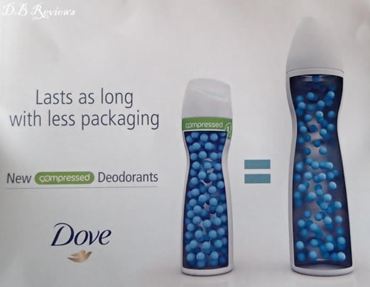The New Dove Compressed Deodorant - DB Reviews - UK Lifestyle Blog