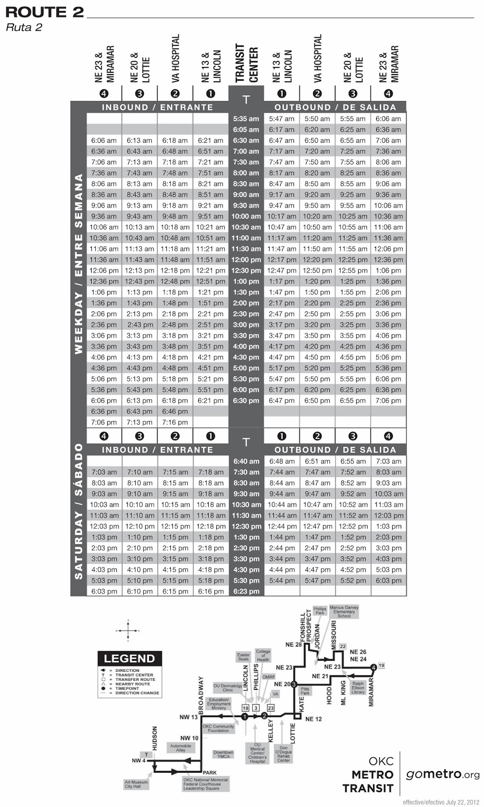 Carless in OKC: Bus Riding 101 - The Basics, Route 1 and Route 2