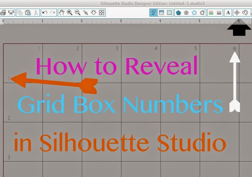 Secret to Revealing Grid Box Numbers in Silhouette Studio | Silhouette ...