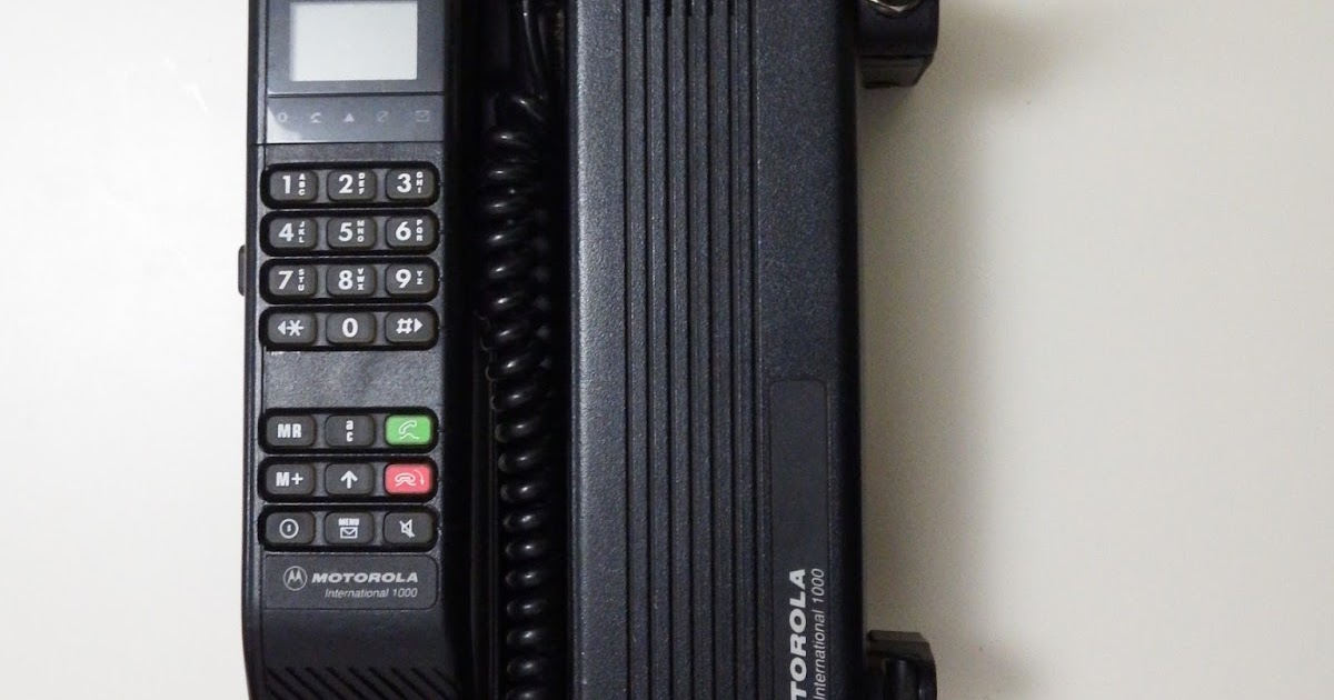 RECORDAÇÕES de OUTROS TEMPOS: TELEMÓVEL de MALA