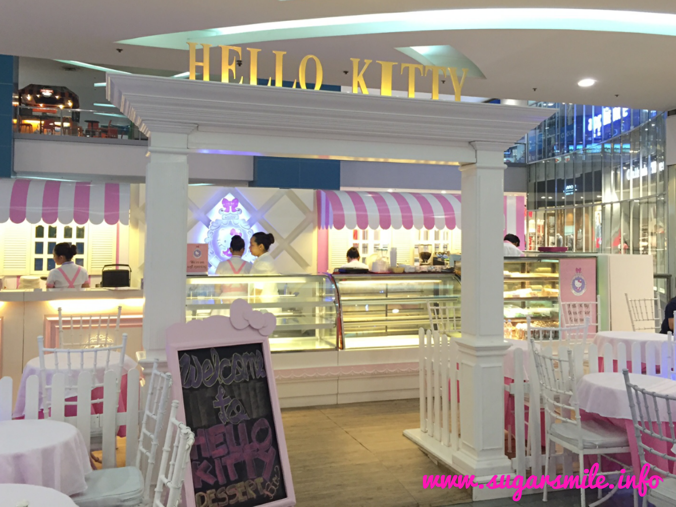 Hello Kitty Dessert Bar Opens at SM City North EDSA The Block - Sugarsmile