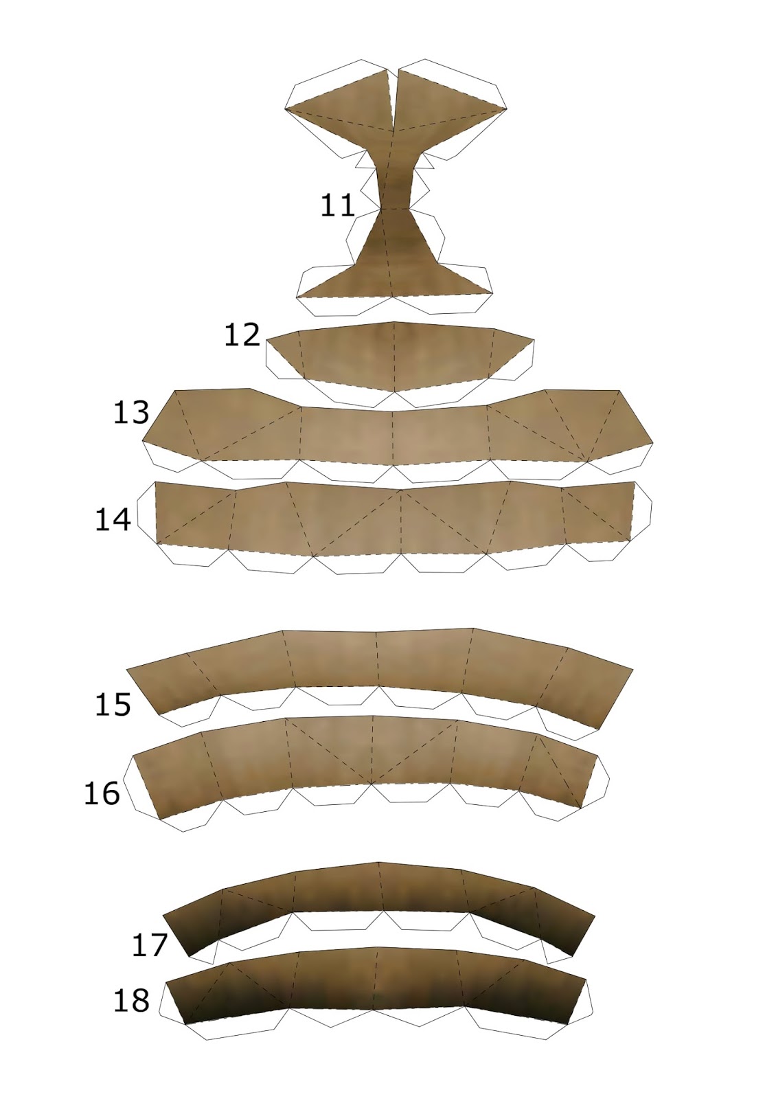 Bibi Leitura : PaperCraft Super Mario - Goomba