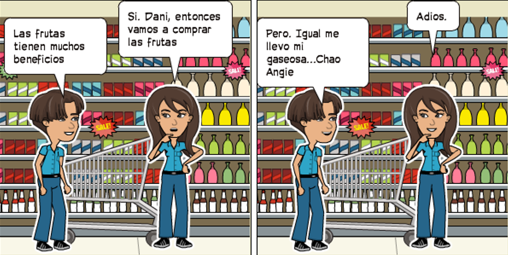 ALIMENTACIÓN SALUDABLE: Comic Alimentación Saludable