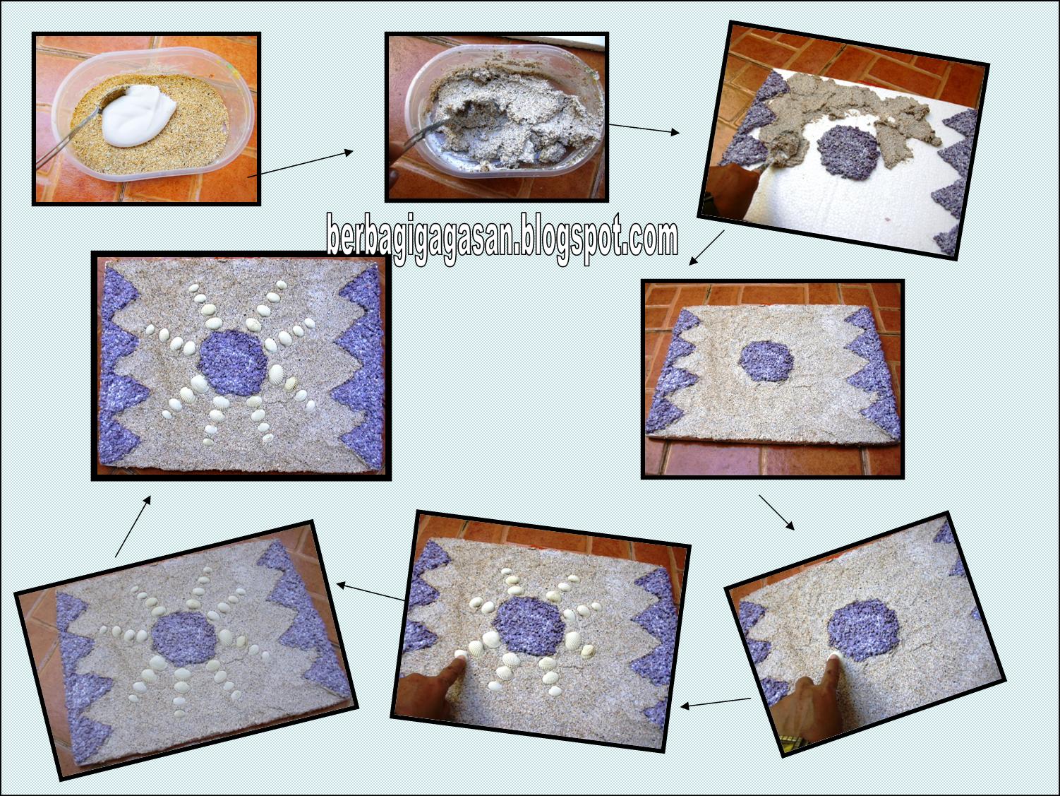 berbagi gagasan: STEP BY STEP HIASAN DINDING Gabus/styrofoam bekas ...