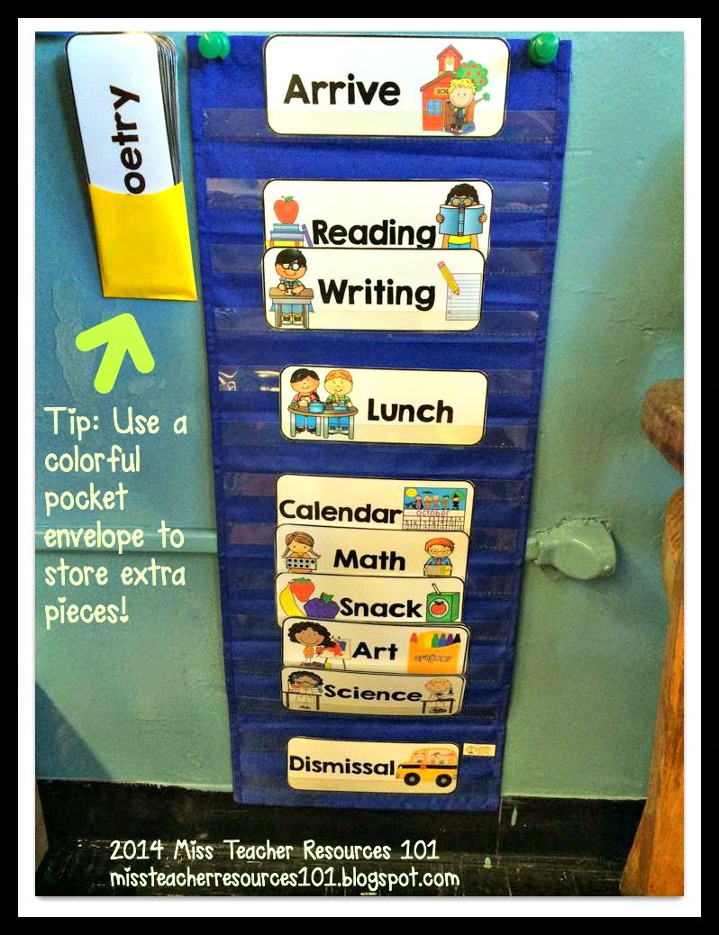 Classroom Setup, Tour and Organization 2014 - Miss Teacher Resources 101