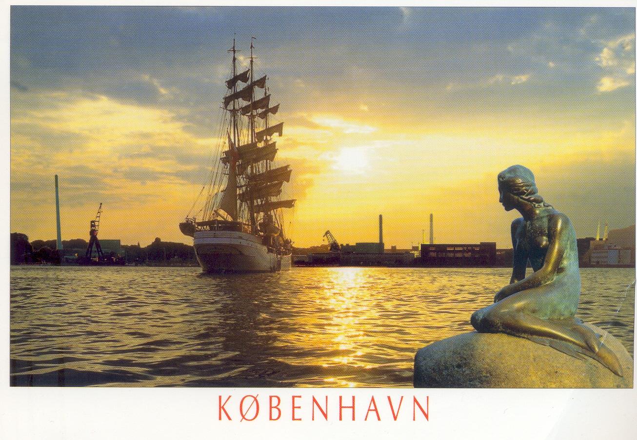 My Picture Postcards: The Little Mermaid of Copenhagen