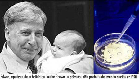 Biologia - Primer bebe probeta del mundo
