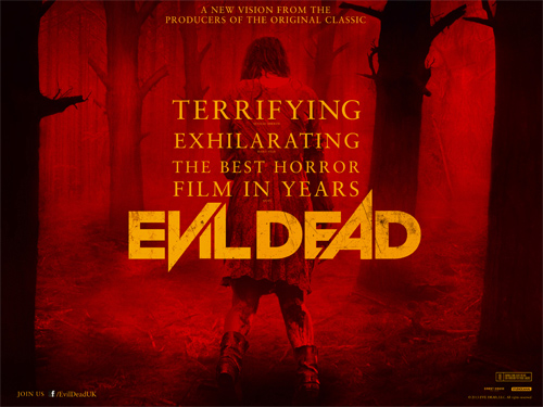 The Psycho Dame behind Poofhawk Clothing: Evil Dead Remake Movie Review
