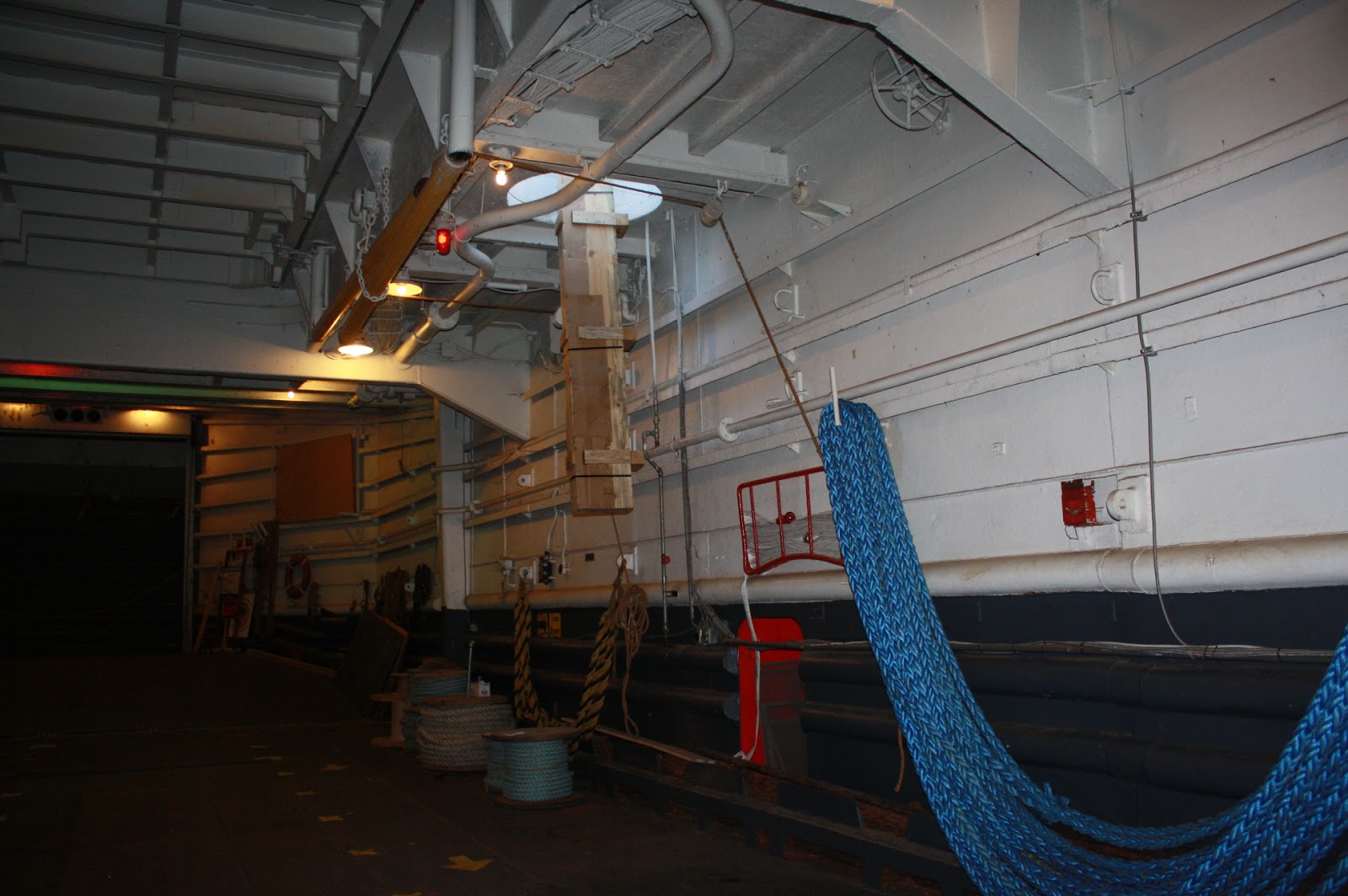 USS LST Ship Memorial, Inc.: Lowering of the Bow Ramp Door Gaskets to ...