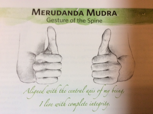 Art/Yoga Fusion: Merudanda Mudra