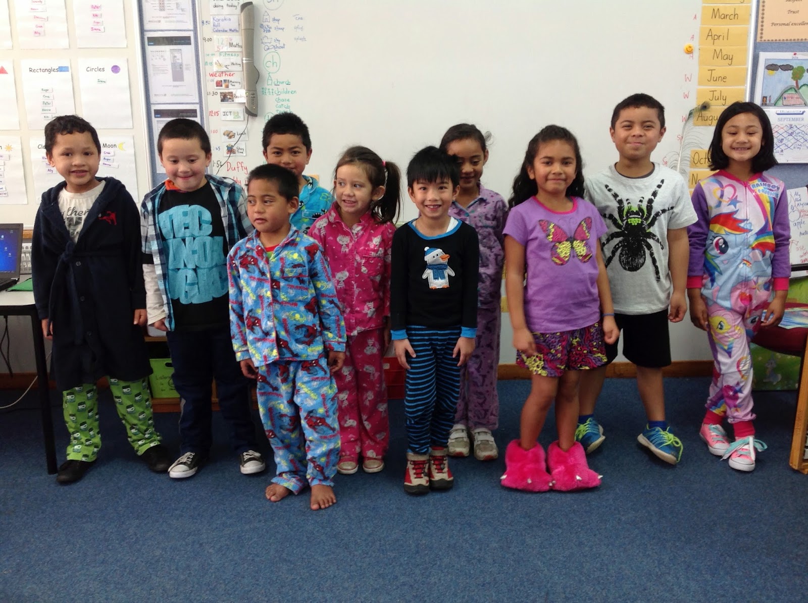 Rosebank School Room 3 Blog: ONESIES AND PYJAMA DAY