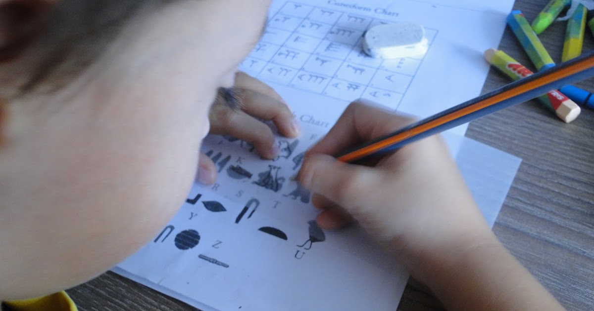 Estudando a história da escrita. ~ Tempo em Casa, ensinando!