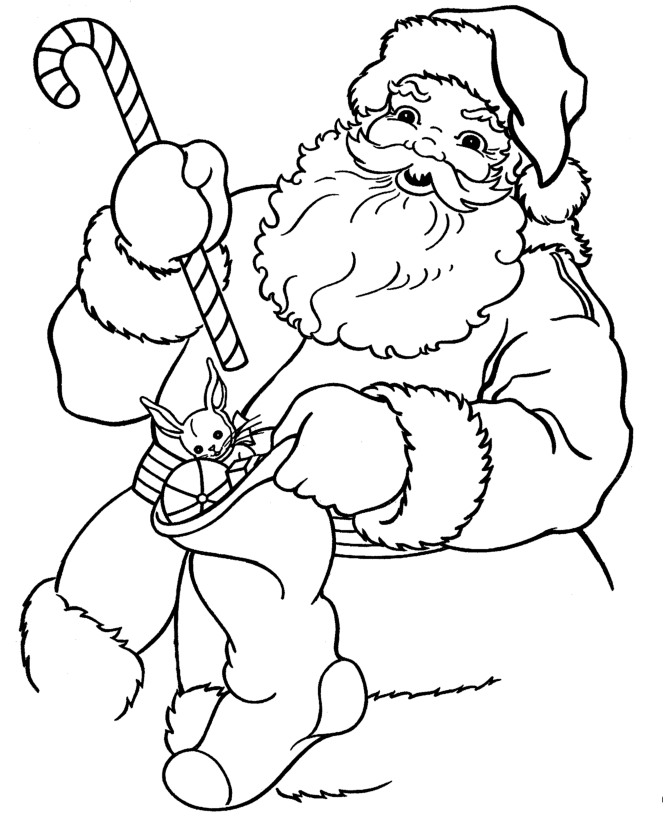 14 Picture of Coloring Pages Santa >> Disney Coloring Pages