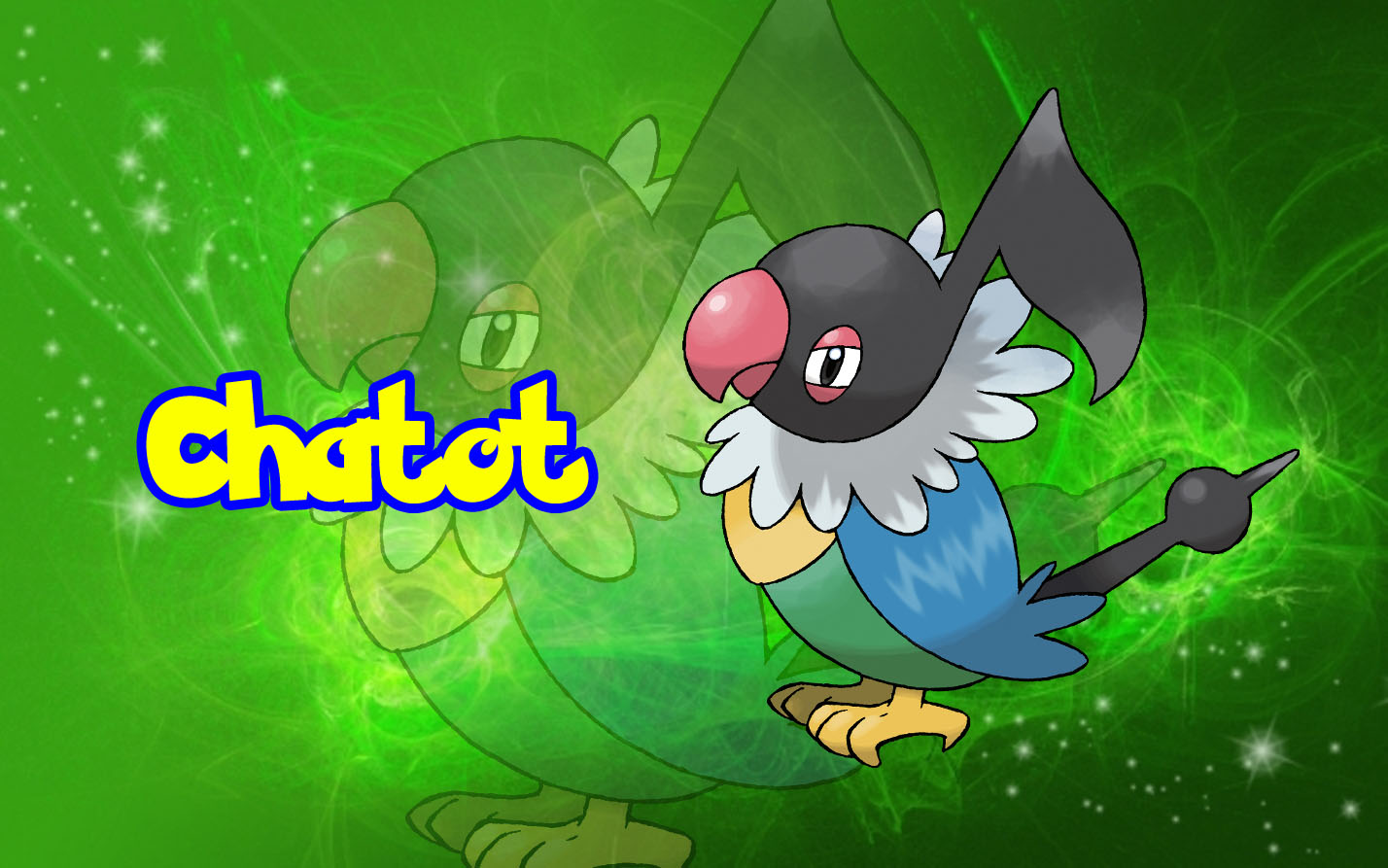 Wallpapers Pokémon: Wallpapers Chimchar,Chatot,Throh,Tynamo y Inkay