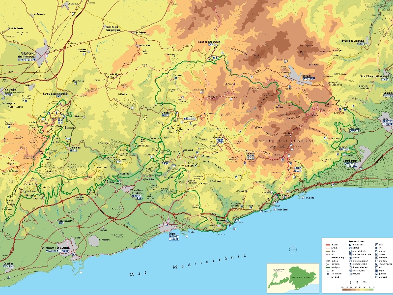 Viajes, Salidas, Naturaleza, (Fotografía).: El Garraf.