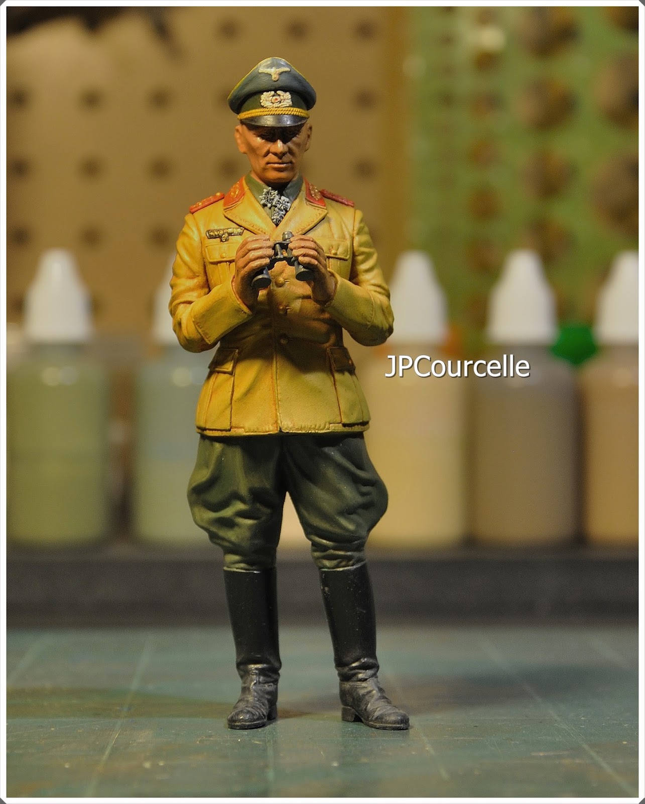 Les Créations de Jean-Pierre : Figurine de Rommel