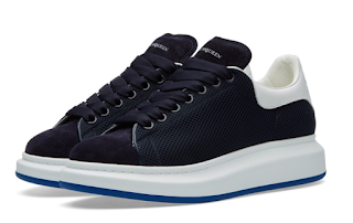 Immeshed: Alexander McQueen Oversized Sole Mesh Low-Top Sneakers ...