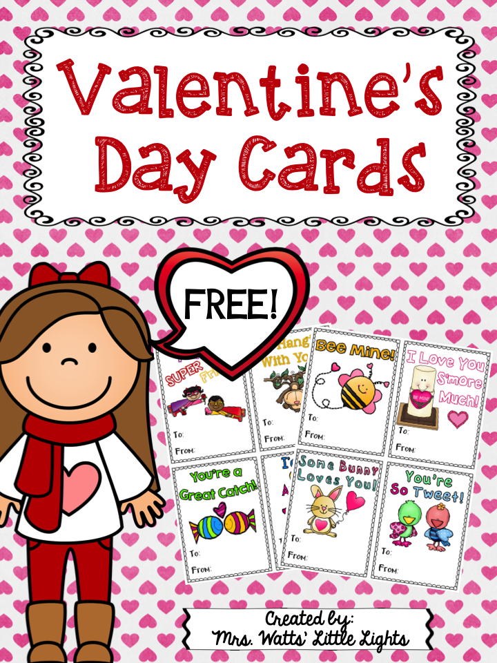 Mrs. Watts' Little Lights: Freebies