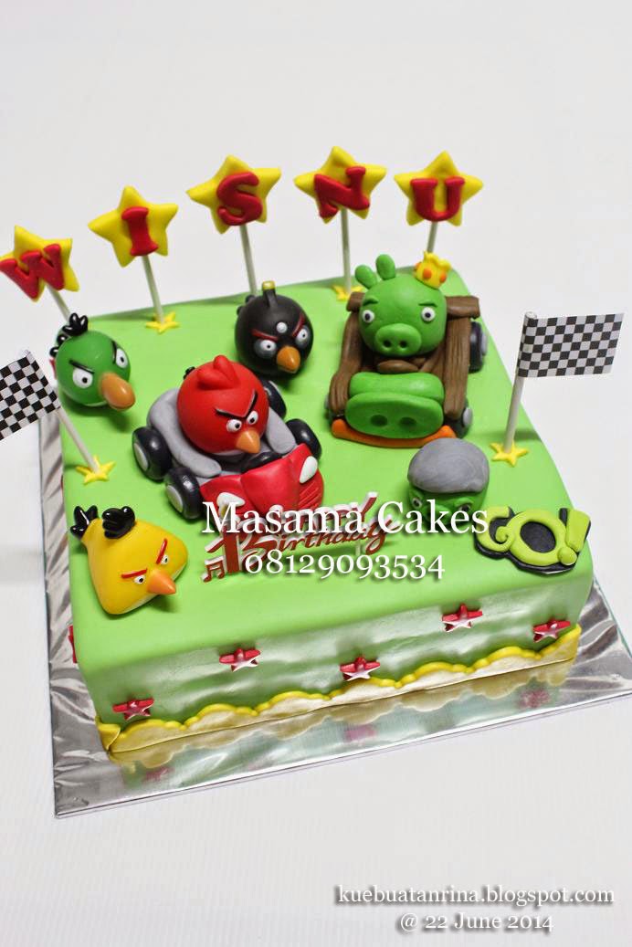 Masama Cakes: Angry Birds Go Birthday Cake For Wisnu...